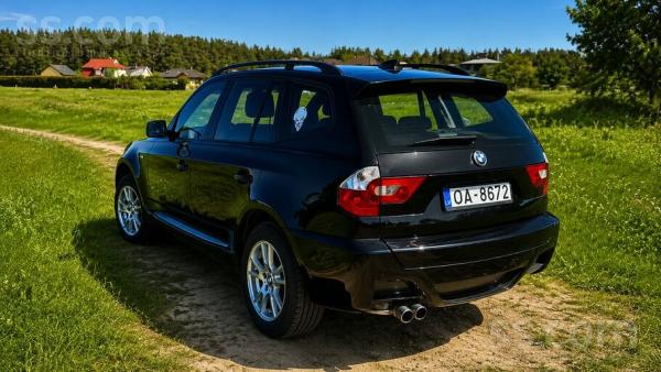 Melns BMW X3 2004 Rīga, ar dzinēja tilpumu 3.00 L un nobraukumu 308 tūkst. km par 4600 €, foto 7 vietnē AUTOMOTO.COM.LV