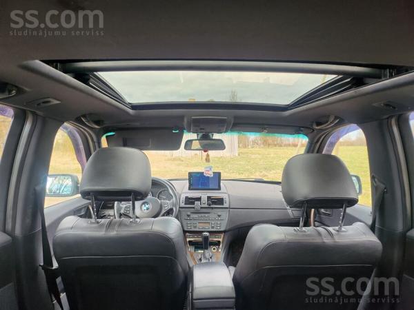 Black BMW X3 2004 in Gulbene, with an engine capacity of 3.00 L and mileage of 304 thousand km for 5300 €, photo 5 on AUTOMOTO.COM.LV