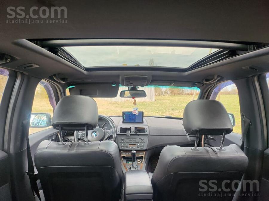 Черный БМВ Х3 2004 в Гулбене, объемом двигателя 3.00 л и пробегом 304 тыс. км за 5300 €, фото 6 на AUTOMOTO.COM.LV