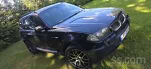 Black BMW X3 2004 in Talsi, with an engine capacity of 3.00 L and mileage of 448 thousand km for 3590 €, photo  on AUTOMOTO.COM.LV