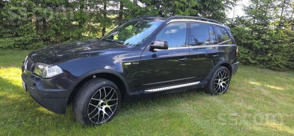 Black BMW X3 2004 in Talsi, with an engine capacity of 3.00 L and mileage of 448 thousand km for 3590 €, photo 3 on AUTOMOTO.COM.LV