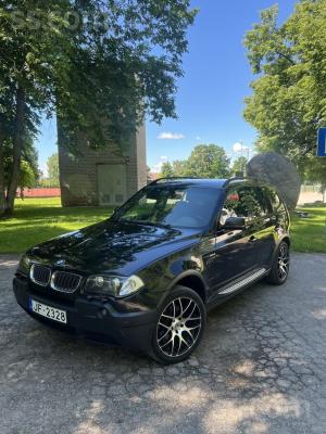 Черный БМВ Х3 2004 в Талси, объемом двигателя 3.00 л и пробегом 450 тыс. км за 3100 €, фото 3 на AUTOMOTO.COM.LV