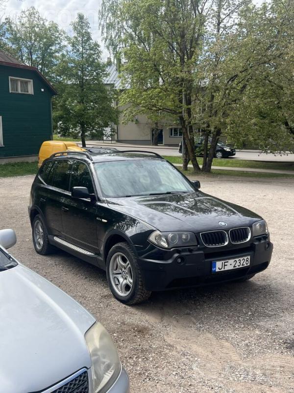 Черный БМВ Х3 2004 в Талси, объемом двигателя 3.00 л и пробегом 450 тыс. км за 3100 €, фото 10 на AUTOMOTO.COM.LV