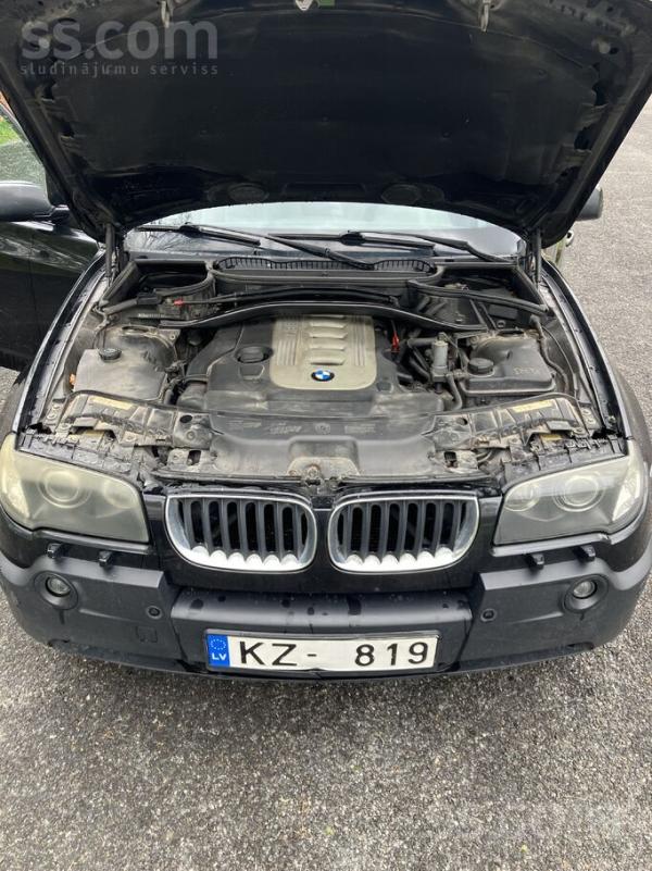 Melns BMW X3 2004 Valmiera, ar dzinēja tilpumu 3.00 L un nobraukumu 348 tūkst. km par 3850 €, foto 4 vietnē AUTOMOTO.COM.LV