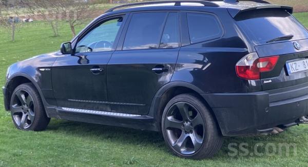 Melns BMW X3 2004 Valmiera, ar dzinēja tilpumu 3.00 L un nobraukumu 348 tūkst. km par 3850 €, foto 6 vietnē AUTOMOTO.COM.LV