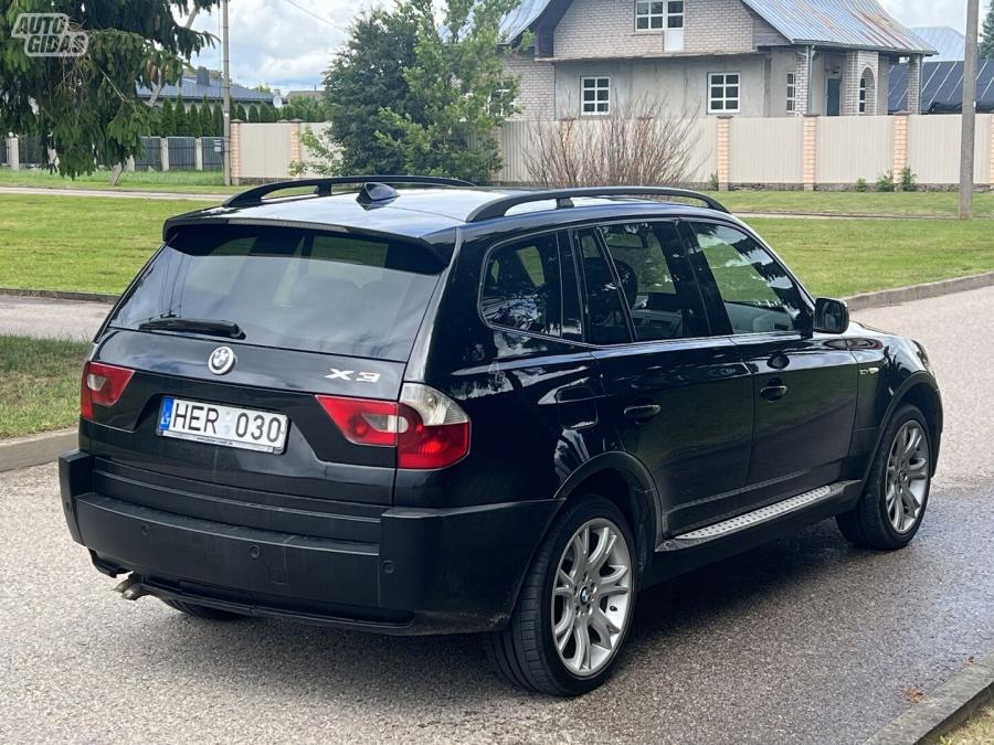 Melns BMW X3 2004 Kėdainiai, ar dzinēja tilpumu 3.00 L un nobraukumu 290 tūkst. km par 4500 €, foto 4 vietnē AUTOMOTO.COM.LV