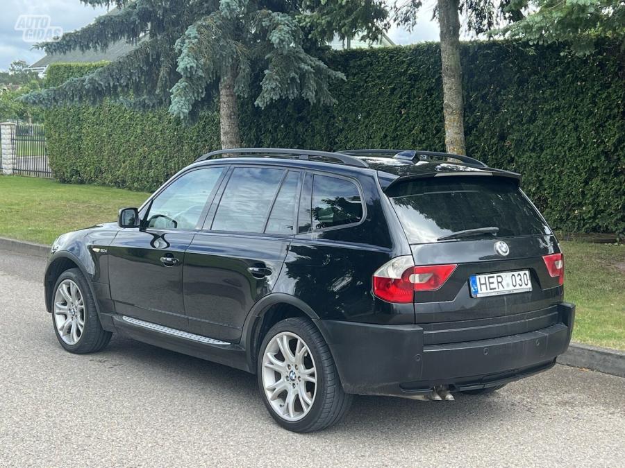 Melns BMW X3 2004 Kėdainiai, ar dzinēja tilpumu 3.00 L un nobraukumu 290 tūkst. km par 4500 €, foto 5 vietnē AUTOMOTO.COM.LV