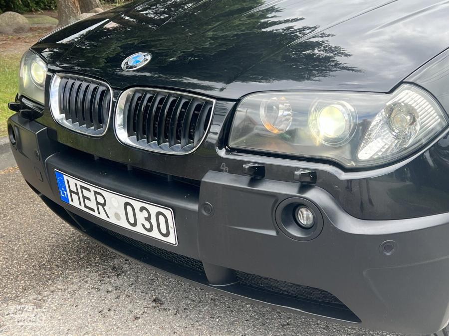 Melns BMW X3 2004 Kėdainiai, ar dzinēja tilpumu 3.00 L un nobraukumu 290 tūkst. km par 4500 €, foto 9 vietnē AUTOMOTO.COM.LV