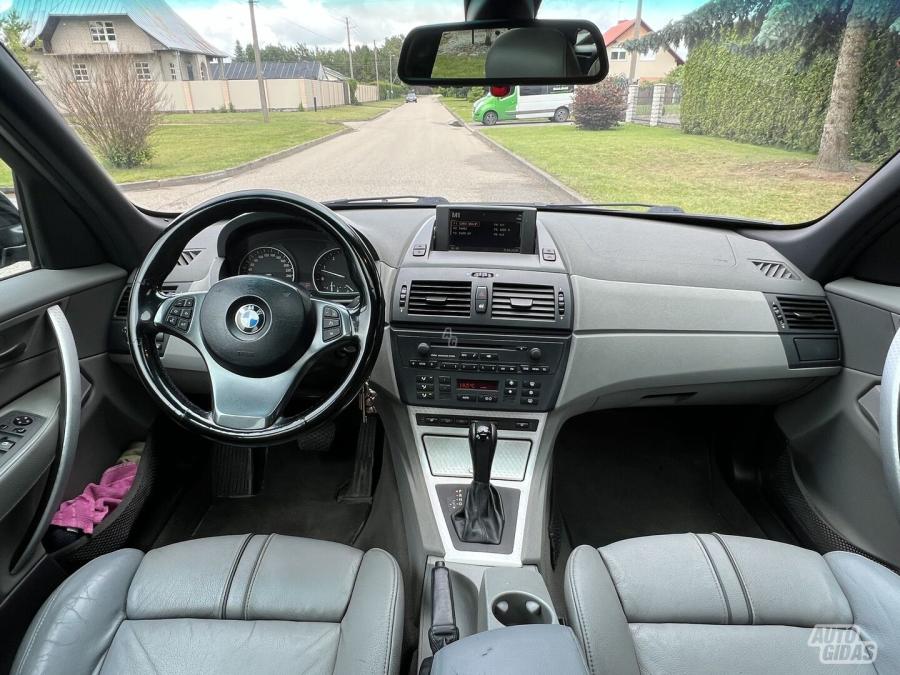 Melns BMW X3 2004 Kėdainiai, ar dzinēja tilpumu 3.00 L un nobraukumu 290 tūkst. km par 4500 €, foto 14 vietnē AUTOMOTO.COM.LV