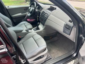 Melns BMW X3 2004 Kėdainiai, ar dzinēja tilpumu 3.00 L un nobraukumu 290 tūkst. km par 4500 €, foto 16 vietnē AUTOMOTO.COM.LV
