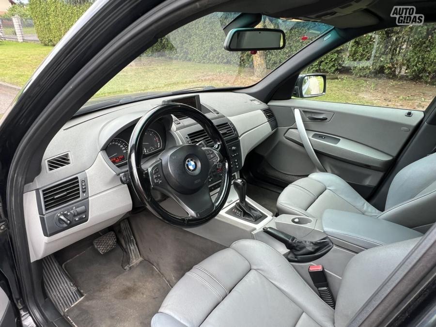 Melns BMW X3 2004 Kėdainiai, ar dzinēja tilpumu 3.00 L un nobraukumu 290 tūkst. km par 4500 €, foto 18 vietnē AUTOMOTO.COM.LV