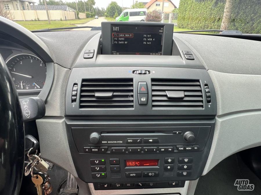 Melns BMW X3 2004 Kėdainiai, ar dzinēja tilpumu 3.00 L un nobraukumu 290 tūkst. km par 4500 €, foto 21 vietnē AUTOMOTO.COM.LV