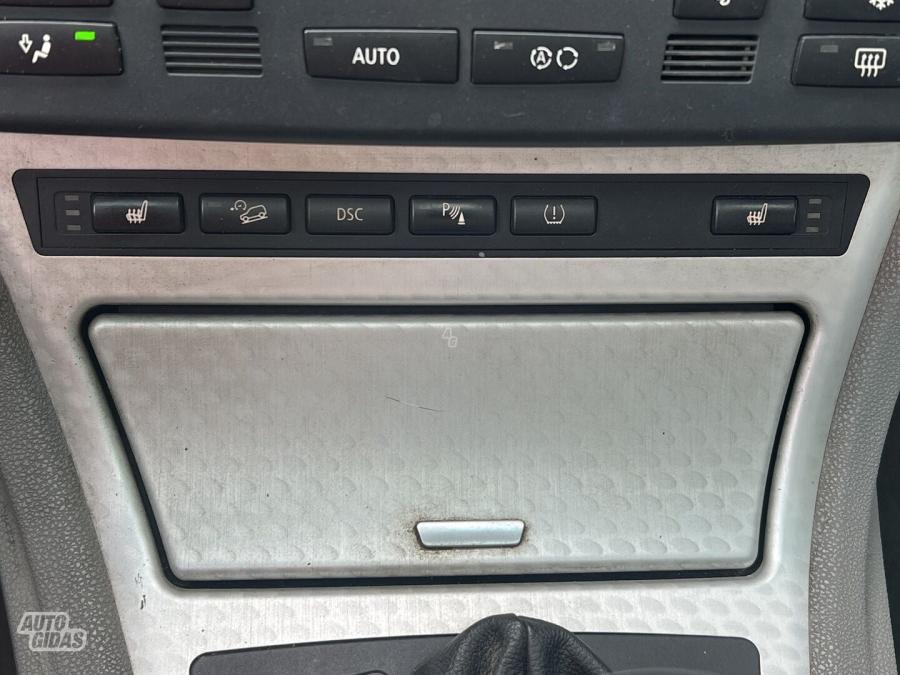 Melns BMW X3 2004 Kėdainiai, ar dzinēja tilpumu 3.00 L un nobraukumu 290 tūkst. km par 4500 €, foto 22 vietnē AUTOMOTO.COM.LV