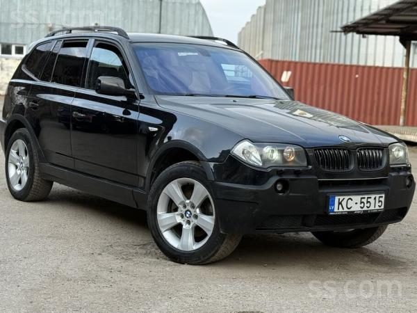 Черный БМВ Х3 2004 в Елгава, объемом двигателя 3.00 л и пробегом 435 тыс. км за 3350 €, фото 2 на AUTOMOTO.COM.LV