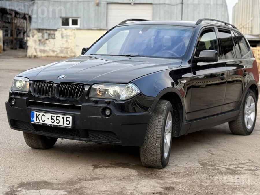 Black BMW X3 2004 in Jelgava, with an engine capacity of 3.00 L and mileage of 435 thousand km for 3350 €, photo 4 on AUTOMOTO.COM.LV