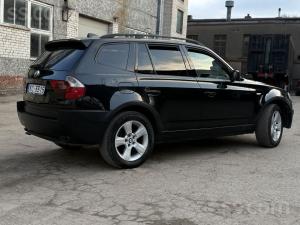 Black BMW X3 2004 in Jelgava, with an engine capacity of 3.00 L and mileage of 435 thousand km for 3350 €, photo 5 on AUTOMOTO.COM.LV