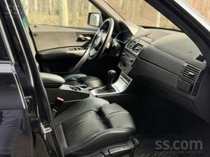 Black BMW X3 2004 in Jelgava, with an engine capacity of 3.00 L and mileage of 435 thousand km for 3350 €, photo 11 on AUTOMOTO.COM.LV