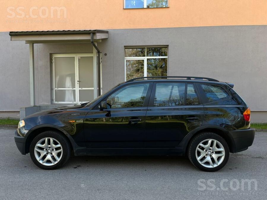 Черный БМВ Х3 2004 в Валмиера, объемом двигателя 2.00 л и пробегом 463 тыс. км за 2490 €, фото 3 на AUTOMOTO.COM.LV