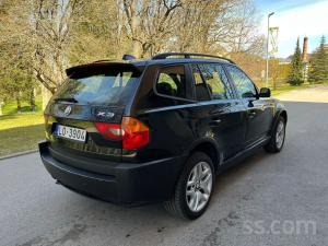 Черный БМВ Х3 2004 в Валмиера, объемом двигателя 2.00 л и пробегом 463 тыс. км за 2490 €, фото 6 на AUTOMOTO.COM.LV