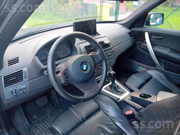 Черный БМВ Х3 2004 в Рига, объемом двигателя 3.00 л и пробегом 437 тыс. км за 4490 €, фото 5 на AUTOMOTO.COM.LV
