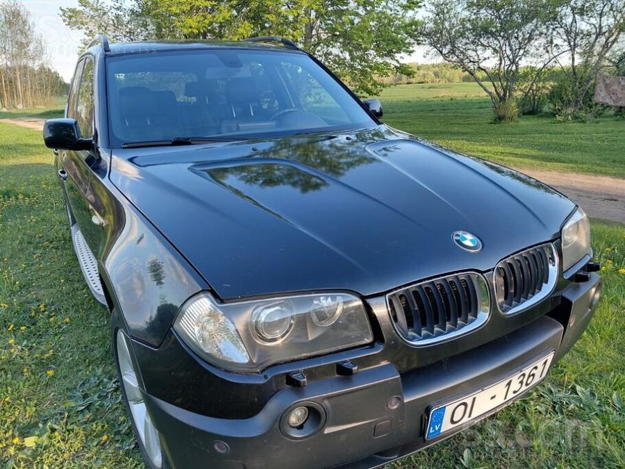 Черный БМВ Х3 2004 в Мадона, объемом двигателя 3.00 л и пробегом 331 тыс. км за 3990 €, фото 6 на AUTOMOTO.COM.LV