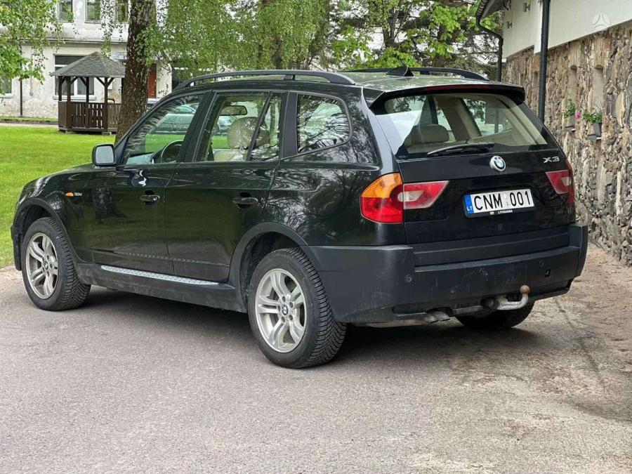Черный БМВ Х3 2004 в Паневежис, объемом двигателя 2.99 л и пробегом 252 тыс. км за 2550 €, фото 5 на AUTOMOTO.COM.LV