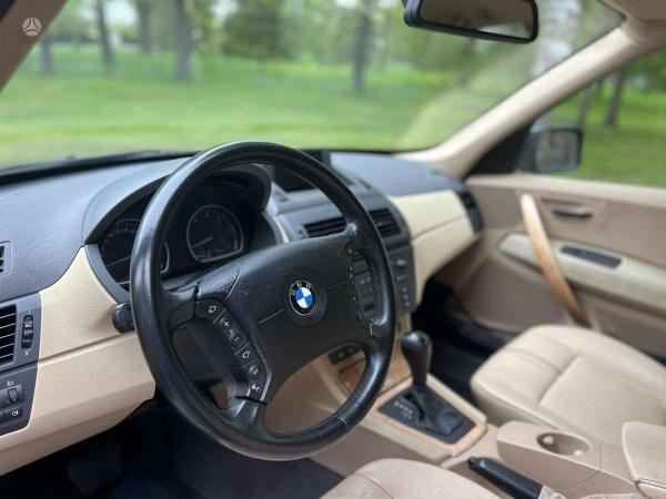 Melns BMW X3 2004 Panevēža, ar dzinēja tilpumu 2.99 L un nobraukumu 252 tūkst. km par 2550 €, foto 9 vietnē AUTOMOTO.COM.LV