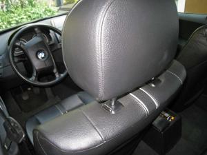 Black BMW X3 2004 in Vilnius, with an engine capacity of 2.00 L and mileage of 225 thousand km for 3700 €, photo 15 on AUTOMOTO.COM.LV