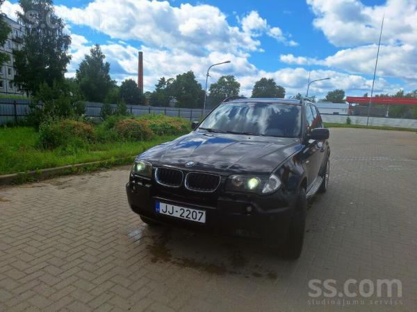 Black BMW X3 2004 in Jekabpils, with an engine capacity of 3.00 L and mileage of 477 thousand km for 3700 €, photo 3 on AUTOMOTO.COM.LV