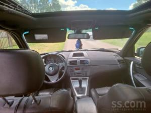 Black BMW X3 2004 in Jekabpils, with an engine capacity of 3.00 L and mileage of 477 thousand km for 3700 €, photo 6 on AUTOMOTO.COM.LV