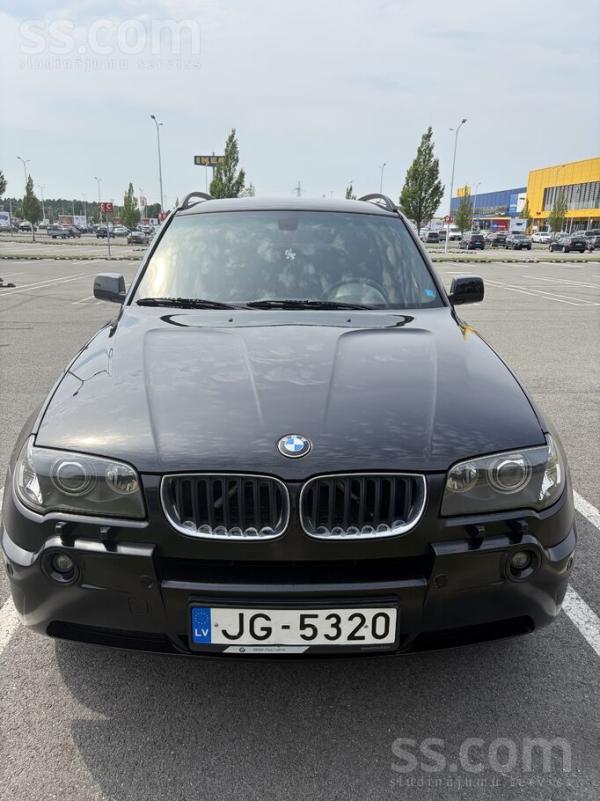 Черный БМВ Х3 2004 в Рига, объемом двигателя 3.00 л и пробегом 381 тыс. км за 6000 €, фото 1 на AUTOMOTO.COM.LV