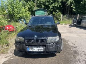 Black BMW X3 2004 in Siauliai, with an engine capacity of 2.00 L and mileage of 500 thousand km for 1149 €, photo 3 on AUTOMOTO.COM.LV
