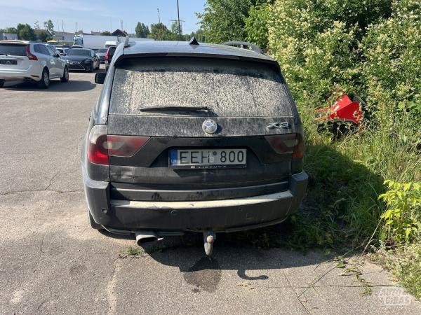 Melns BMW X3 2004 Šauļi, ar dzinēja tilpumu 2.00 L un nobraukumu 500 tūkst. km par 1149 €, foto 8 vietnē AUTOMOTO.COM.LV