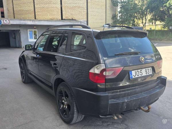 Melns BMW X3 2004 Viļņa, ar dzinēja tilpumu 2.99 L un nobraukumu 388 tūkst. km par 1750 €, foto 3 vietnē AUTOMOTO.COM.LV