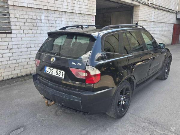 Melns BMW X3 2004 Viļņa, ar dzinēja tilpumu 2.99 L un nobraukumu 388 tūkst. km par 1750 €, foto 4 vietnē AUTOMOTO.COM.LV