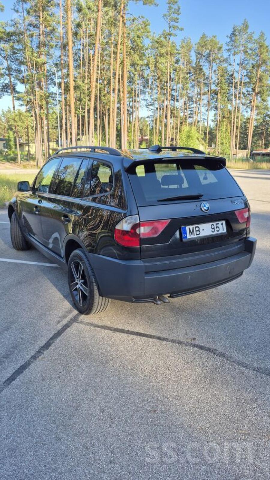 Melns BMW X3 2004 Rīga, ar dzinēja tilpumu 3.00 L un nobraukumu 433 tūkst. km par 3600 €, foto 5 vietnē AUTOMOTO.COM.LV