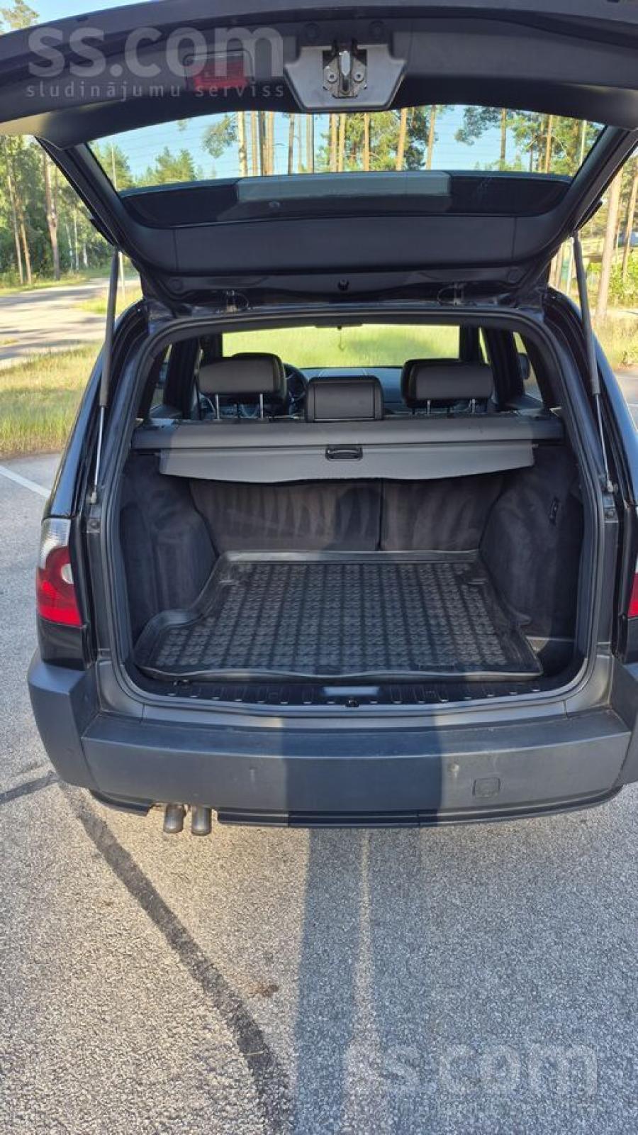 Melns BMW X3 2004 Rīga, ar dzinēja tilpumu 3.00 L un nobraukumu 433 tūkst. km par 3600 €, foto 6 vietnē AUTOMOTO.COM.LV