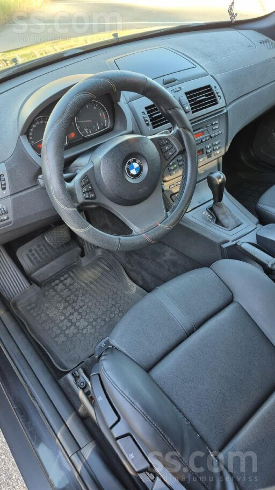 Melns BMW X3 2004 Rīga, ar dzinēja tilpumu 3.00 L un nobraukumu 433 tūkst. km par 3600 €, foto 7 vietnē AUTOMOTO.COM.LV