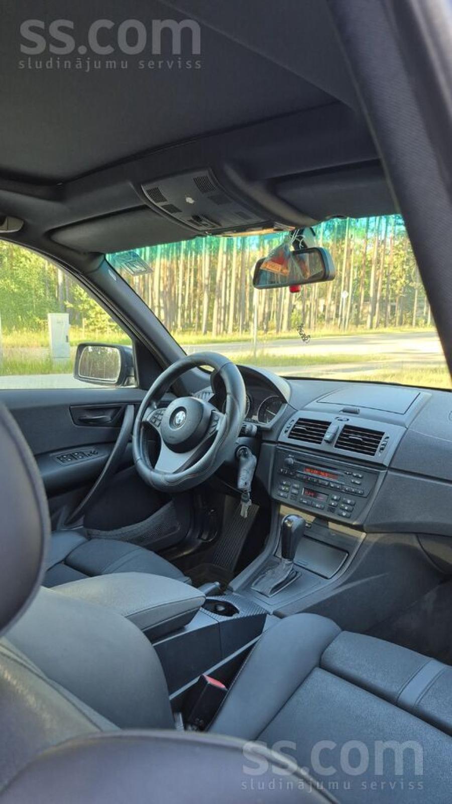 Melns BMW X3 2004 Rīga, ar dzinēja tilpumu 3.00 L un nobraukumu 433 tūkst. km par 3600 €, foto 10 vietnē AUTOMOTO.COM.LV