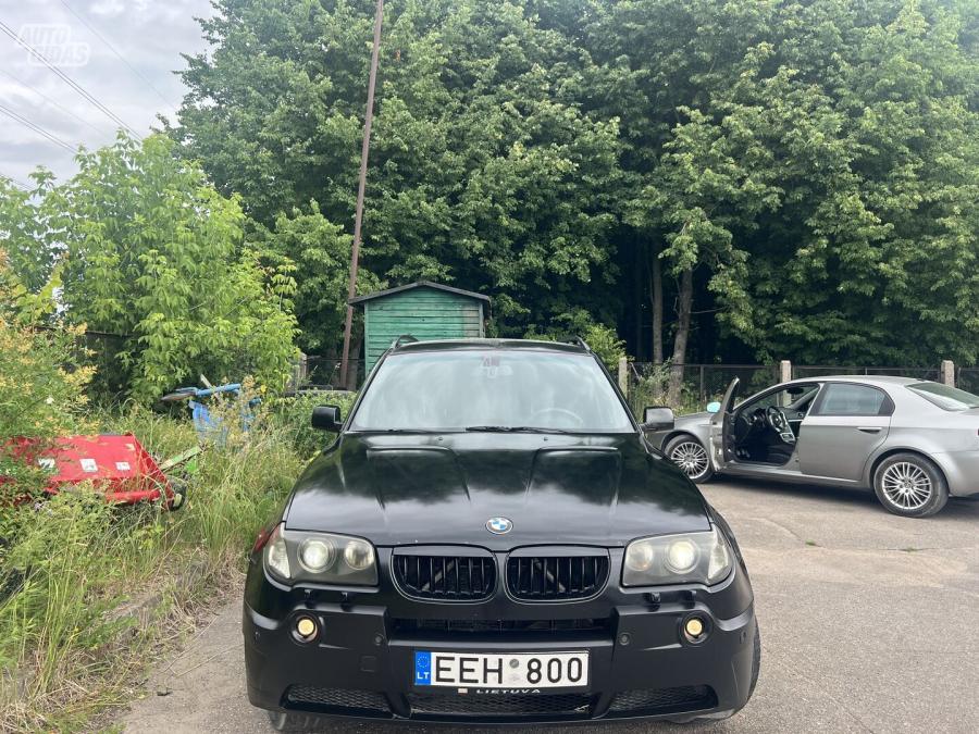 Melns BMW X3 2004 Šauļi, ar dzinēja tilpumu 2.00 L un nobraukumu 5 tūkst. km par 999 €, foto 5 vietnē AUTOMOTO.COM.LV