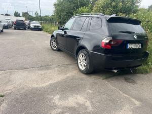 Melns BMW X3 2004 Šauļi, ar dzinēja tilpumu 2.00 L un nobraukumu 5 tūkst. km par 999 €, foto 7 vietnē AUTOMOTO.COM.LV