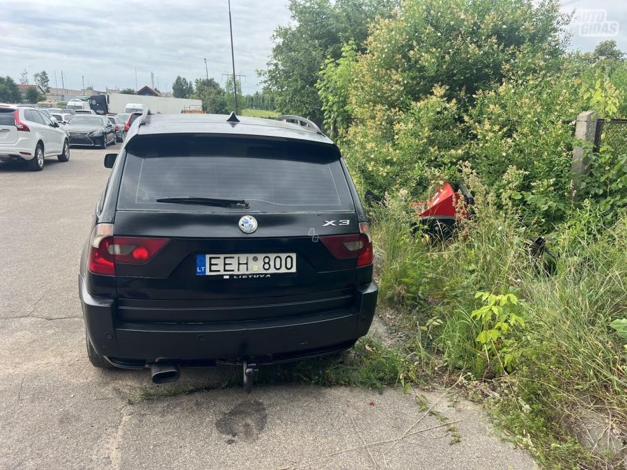 Melns BMW X3 2004 Šauļi, ar dzinēja tilpumu 2.00 L un nobraukumu 5 tūkst. km par 999 €, foto 9 vietnē AUTOMOTO.COM.LV