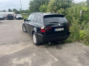 Melns BMW X3 2004 Šauļi, ar dzinēja tilpumu 2.00 L un nobraukumu 5 tūkst. km par 999 €, foto 10 vietnē AUTOMOTO.COM.LV