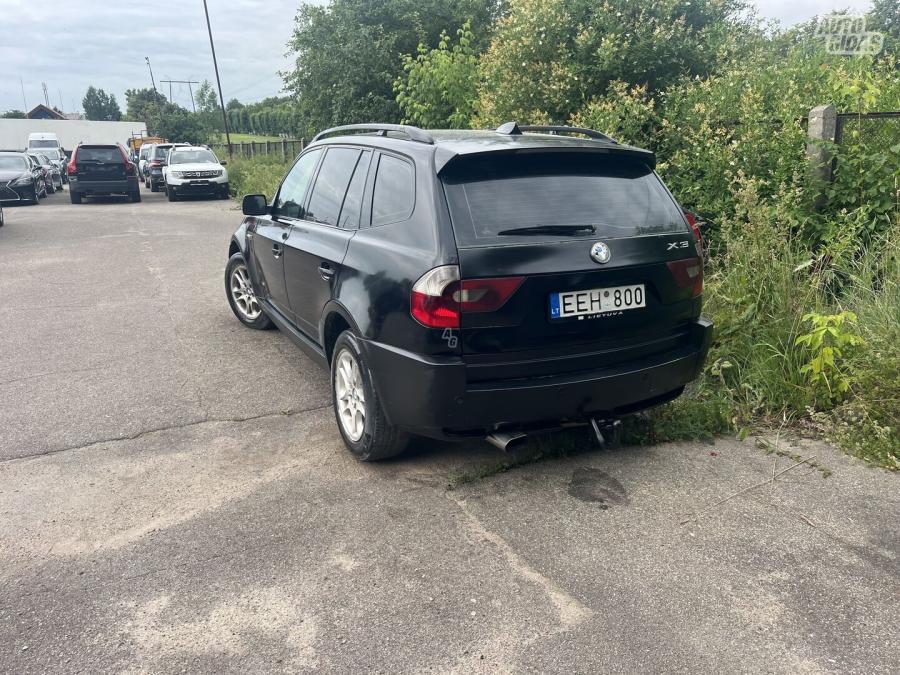 Melns BMW X3 2004 Šauļi, ar dzinēja tilpumu 2.00 L un nobraukumu 5 tūkst. km par 999 €, foto 10 vietnē AUTOMOTO.COM.LV