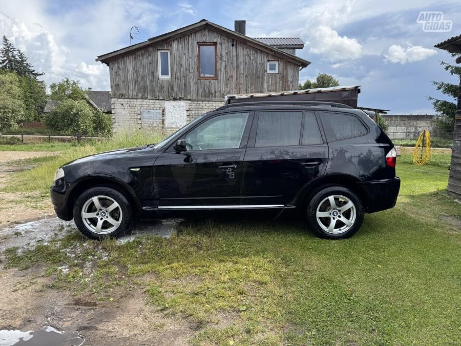 Melns BMW X3 2004 Viļņa, ar dzinēja tilpumu 3.00 L un nobraukumu 354 tūkst. km par 3500 €, foto 7 vietnē AUTOMOTO.COM.LV