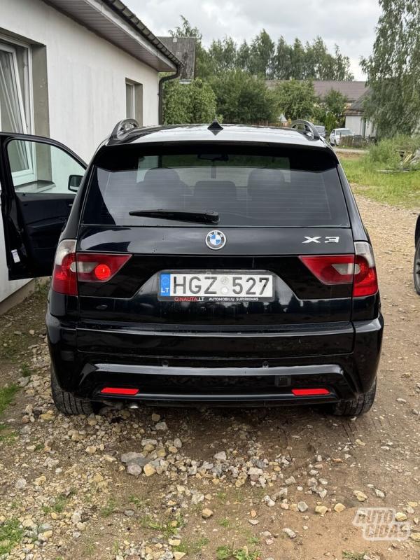 Black BMW X3 2004 in Vilnius, with an engine capacity of 3.00 L and mileage of 354 thousand km for 3500 €, photo 9 on AUTOMOTO.COM.LV