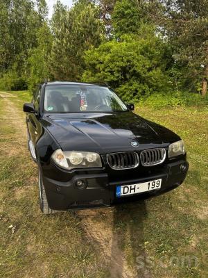 Черный БМВ Х3 2004 в Рига, объемом двигателя 2.00 л и пробегом 233 тыс. км за 4300 €, фото  на AUTOMOTO.COM.LV