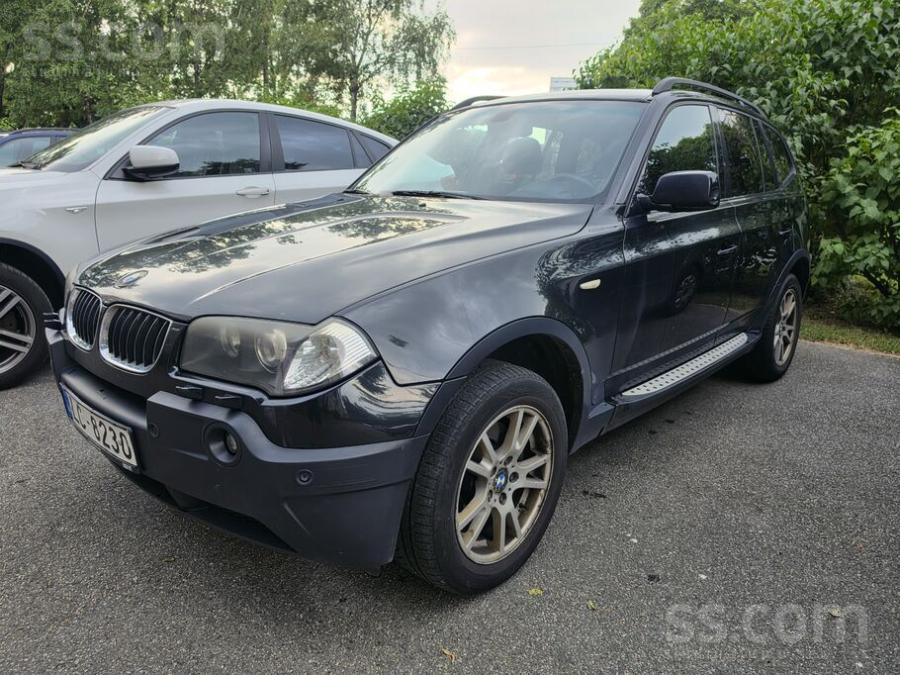 Melns BMW X3 2004 Rīga, ar dzinēja tilpumu 3.00 L un nobraukumu 380 tūkst. km par 4900 €, foto 3 vietnē AUTOMOTO.COM.LV
