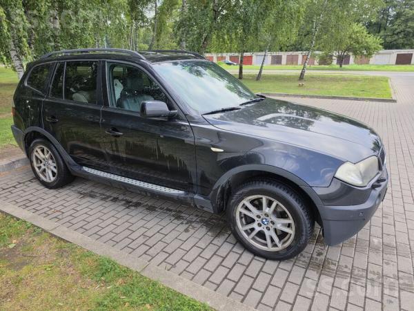 Melns BMW X3 2004 Rīga, ar dzinēja tilpumu 3.00 L un nobraukumu 380 tūkst. km par 4900 €, foto 3 vietnē AUTOMOTO.COM.LV