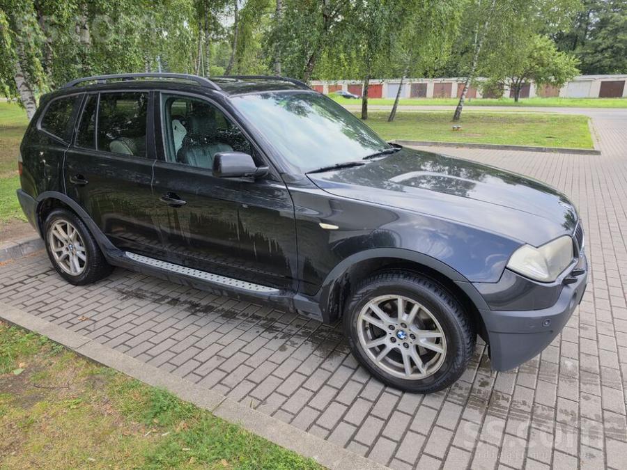 Melns BMW X3 2004 Rīga, ar dzinēja tilpumu 3.00 L un nobraukumu 380 tūkst. km par 4900 €, foto 4 vietnē AUTOMOTO.COM.LV